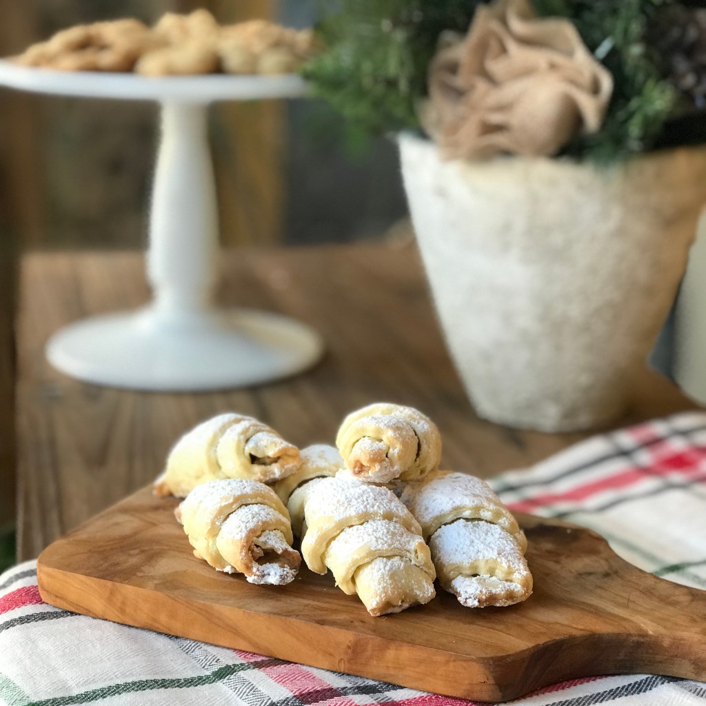 Croatian Walnut Kifle Cookies