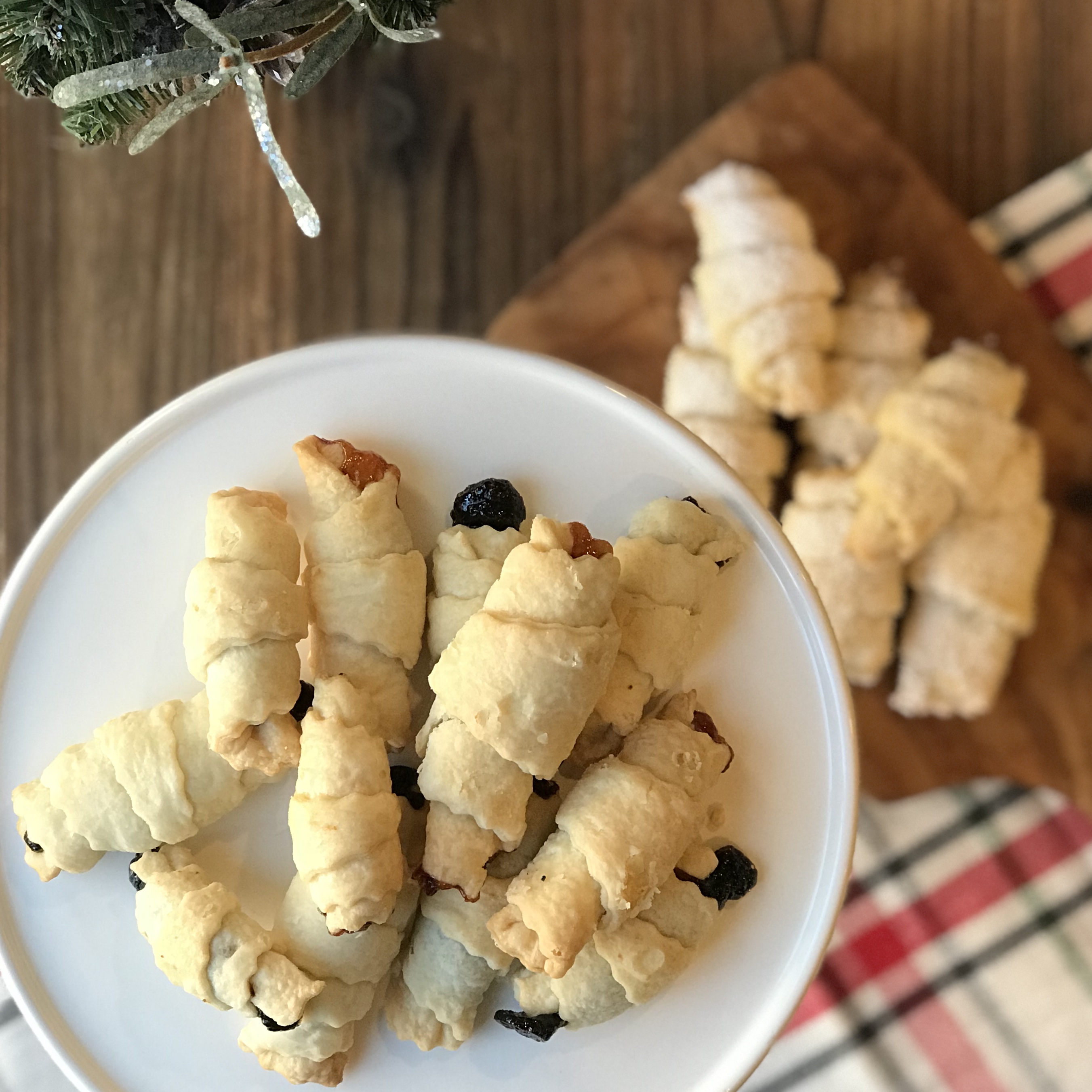 Croatian Walnut Kifle Cookies