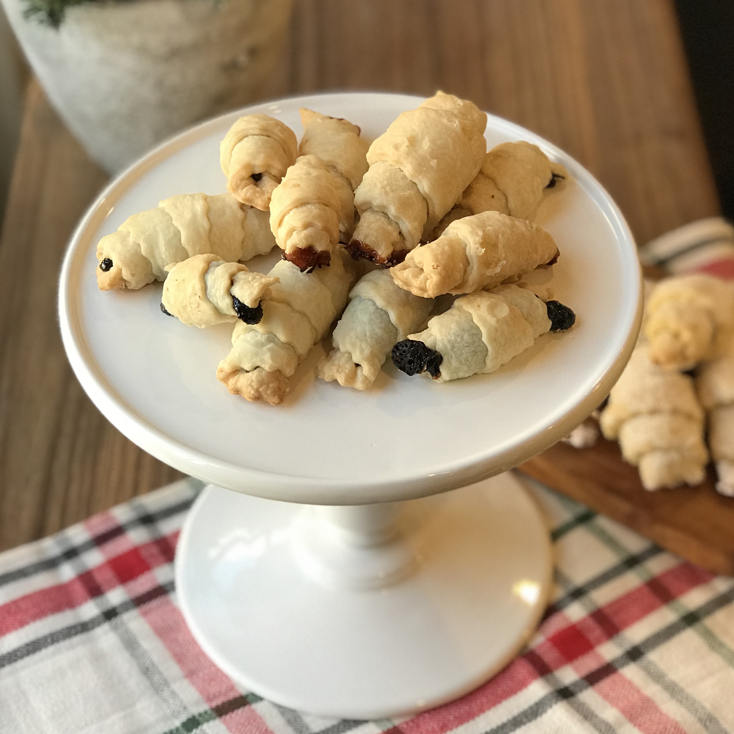 Croatian Walnut Kifle Cookies