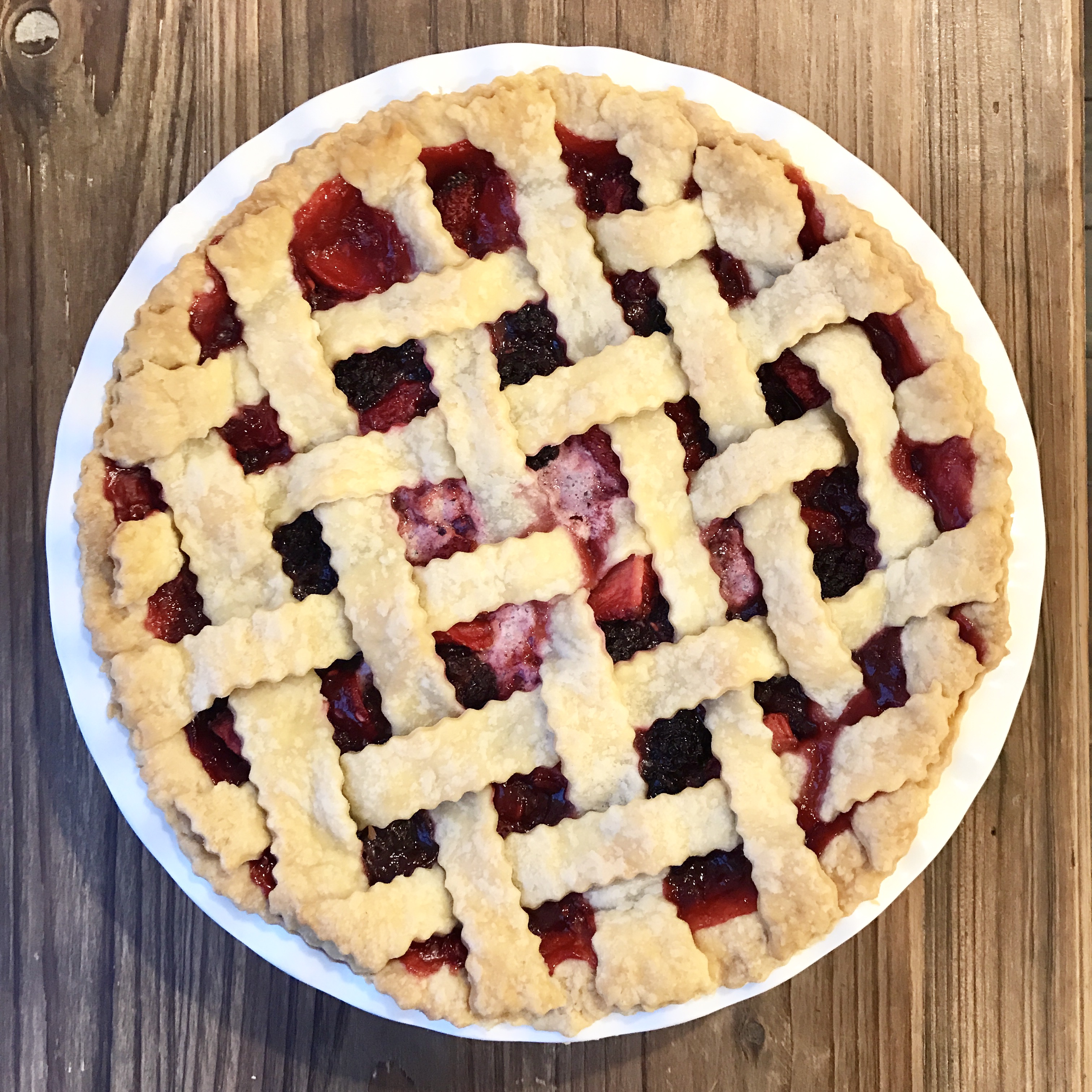 Mixed-Berry Pie